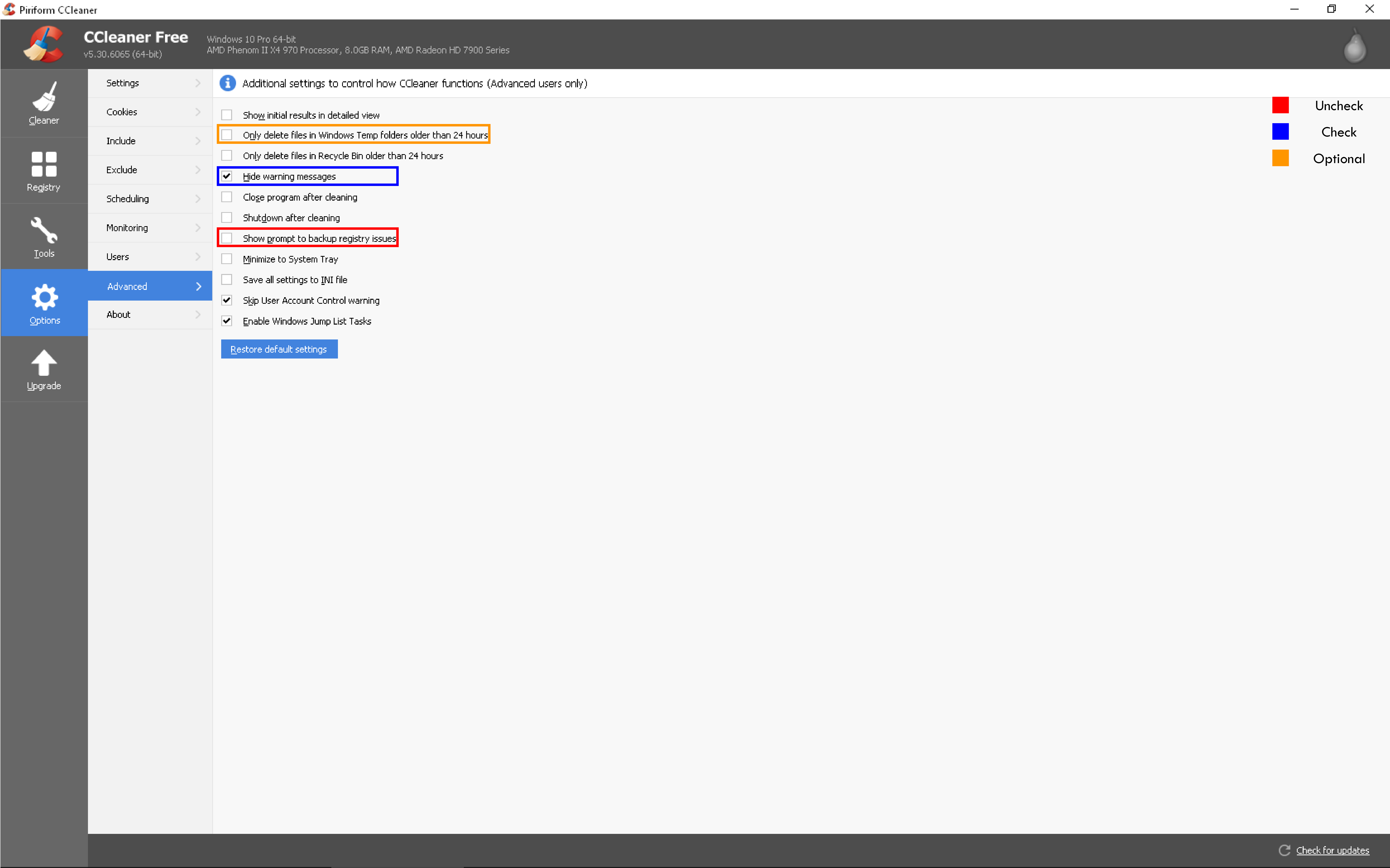 CCleaner Setup | SLLogan IT Services